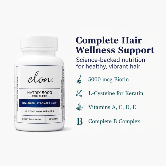 Elon Hair Care — Matrix 5000 Complete Multivitamin for Healthier ...