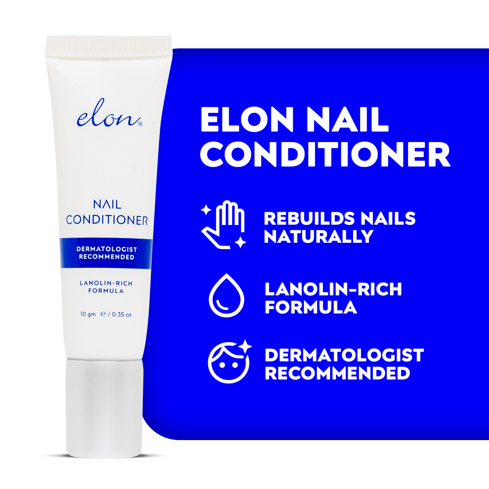 Elon Nail Care — Lanolin-Rich Nail Conditioner (10 gm Tube ...