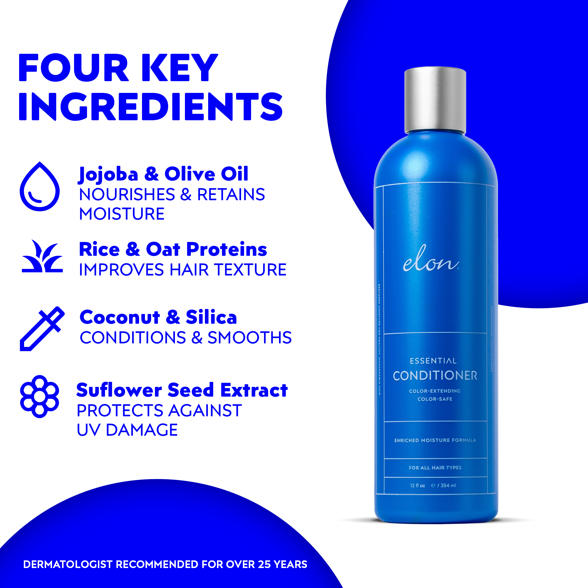 Elon Hair Care — Moisture Therapy Conditioner (12 oz.) – elonessentials.com