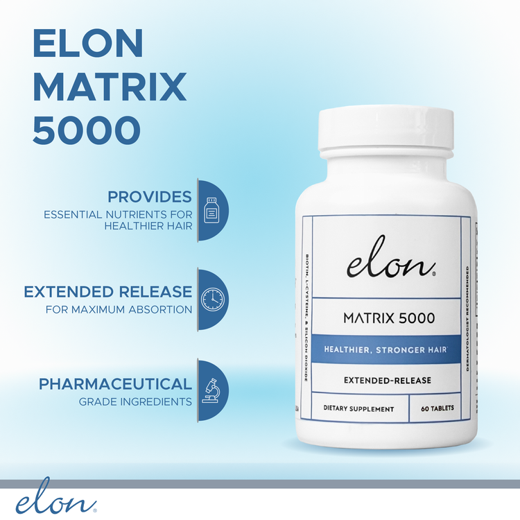 Elon Hair Care — Matrix 5000 Vitamin for Healthier & Stronger Hair ...